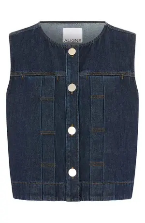ALIGNE Bobbie Denim Vest