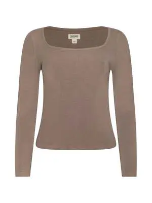 L'Agence Vanya Scoopneck Top