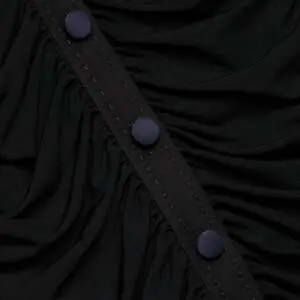 L'Agence Adriana Ruched Midi Dress - Black