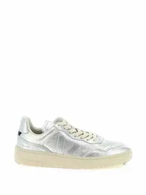 VEJA V-90 Logo Detail Sneakers Silver