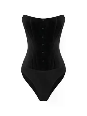 POST MERIDIEM Velvet Corset