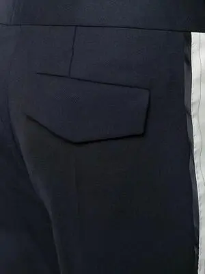 Victoria Beckham Wide-leg Tailored Trousers - Blue