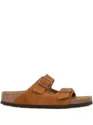 Birkenstock Brown Strap Sandals For Women