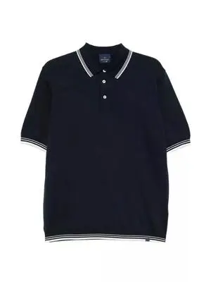Paul & Shark Striped-trim Polo Shirt