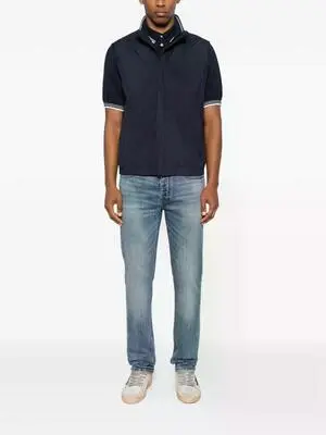 Paul & Shark Striped-trim Polo Shirt