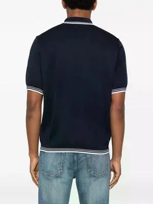 Paul & Shark Striped-trim Polo Shirt
