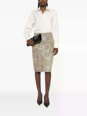 Victoria Beckham Cropped Long-sleeve Shirt