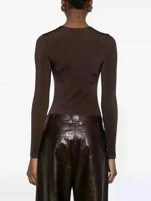 Wolford Long-sleeve Body - Brown