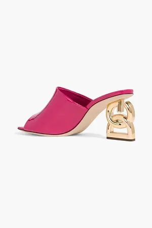 Dolce & Gabbana Patent-leather Mules