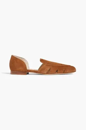 Women's Tan Pointed Flats