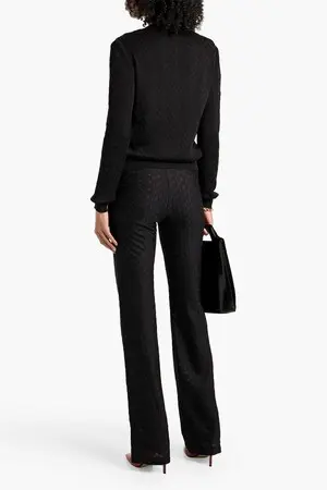 Missoni Crochet-knit Flared Pants