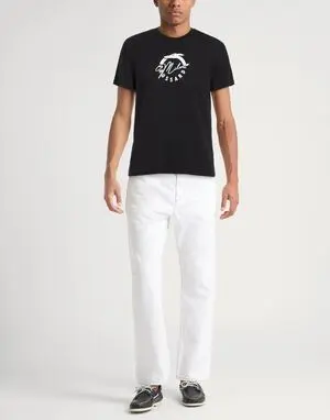 TRUSSARDI T-shirt Size Cotton - Black