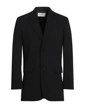 Men's Black Wool Blazers