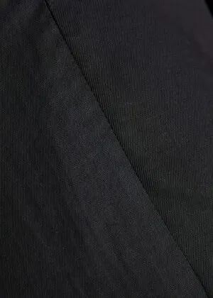 AKYN Woven Draped Blouse