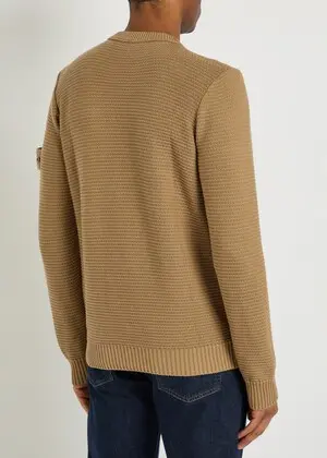 Stone Island Cotton And Cashmere-blend Jumper