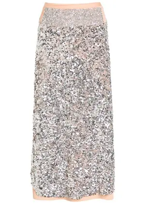 Rabanne Sequined Skirts