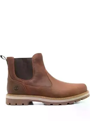 Timberland Logo-embossed Leather Chelsea Boots