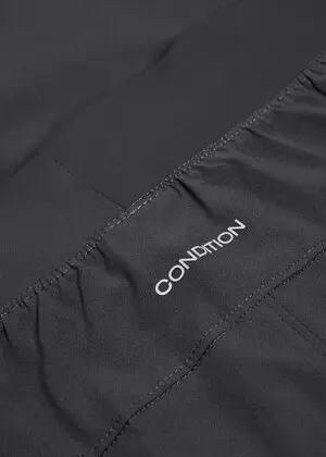 CONDITION Core Logo Shell Shorts - Grey