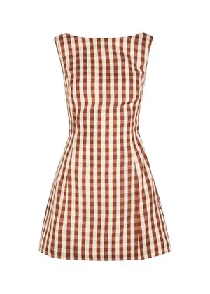 Plaid Babydoll Dresses