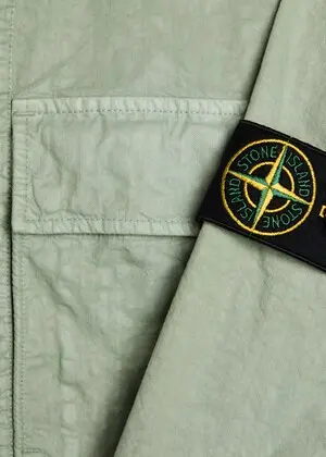Stone Island Logo Nylon Overshirt