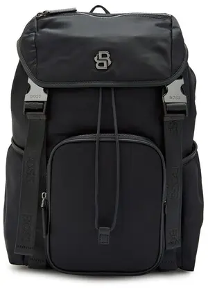 BOSS B-icon Nylon Backpack - Navy