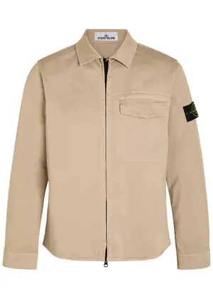 Stone Island Patchwork Overshirts For Men