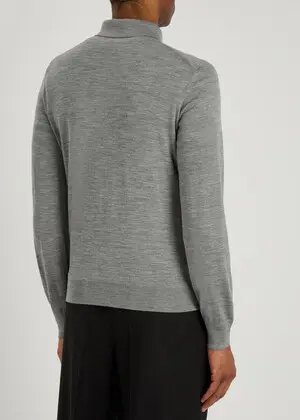 TOM FORD Fine-knit Wool Polo Jumper
