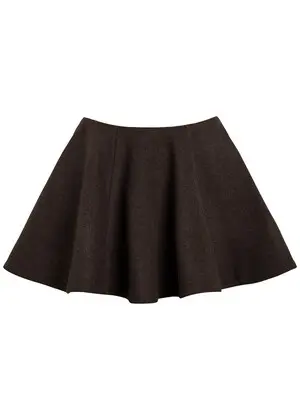 Wool Mini Skirts