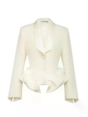 POST MERIDIEM Peplum Jacket