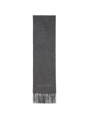 Acne Studios Fringed Scarf - Grey