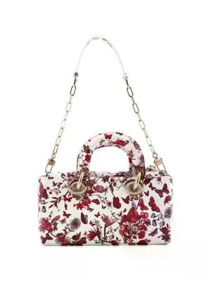 Dior Lady D-joy Printed Leather Small Satchel - Multicolour