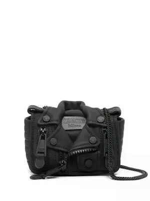 Moschino Mini Biker Leather Bag