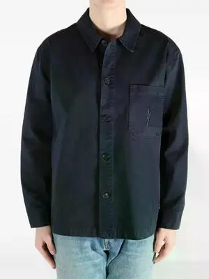 Saint Laurent Cassandre Shirt Jacket - Blue