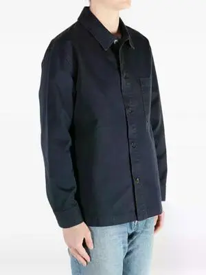 Saint Laurent Cassandre Shirt Jacket - Blue