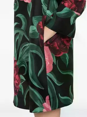 La DoubleJ Floral-pattern Mini Dress