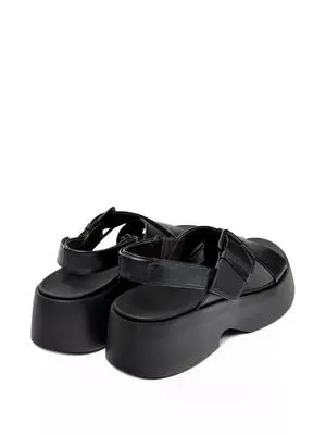Camper Tasha Buckle-straps Sandals - Black