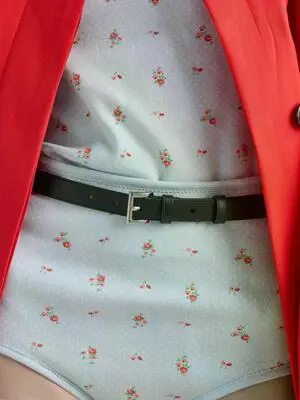 Prada Metal Buckle Belt