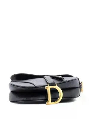 Dior Saddle Mini Shoulder Bag - Black