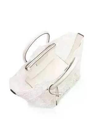 Ermanno Scervino Floral Lace Shoulder Bag