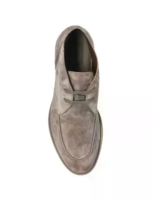 Brioni Lace-up Ankle Boots - Brown