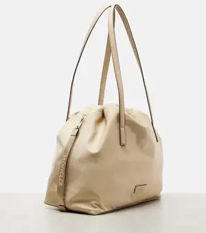 Moncler Leather-trimmed Tote Bag