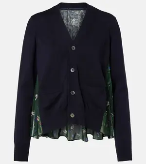 Sacai Floral Cardigans For Women