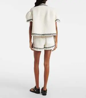 Sacai Bouclé Shorts