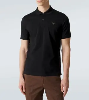 Prada Cotton Piqu� Polo Shirt