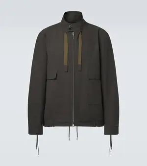Sacai Drawstring Jackets For Men