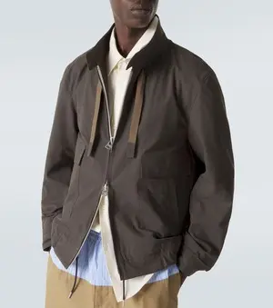 Sacai Zip-up Technical Jacket