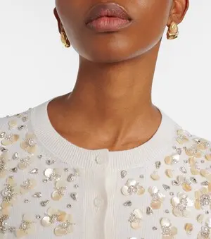 Oscar De La Renta Plated Stud Earrings