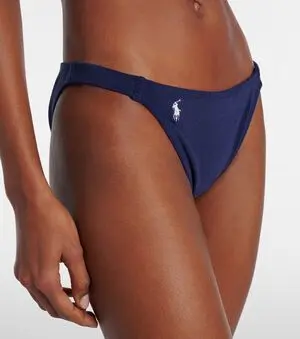 Polo Ralph Lauren Embroidered Bikini Bottoms