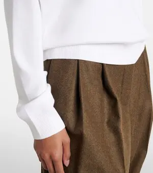 Loro Piana Siena Silk And Cotton Polo Sweater