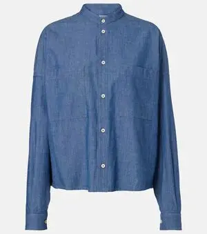 Loro Piana Gyles Cotton Chambray Shirt